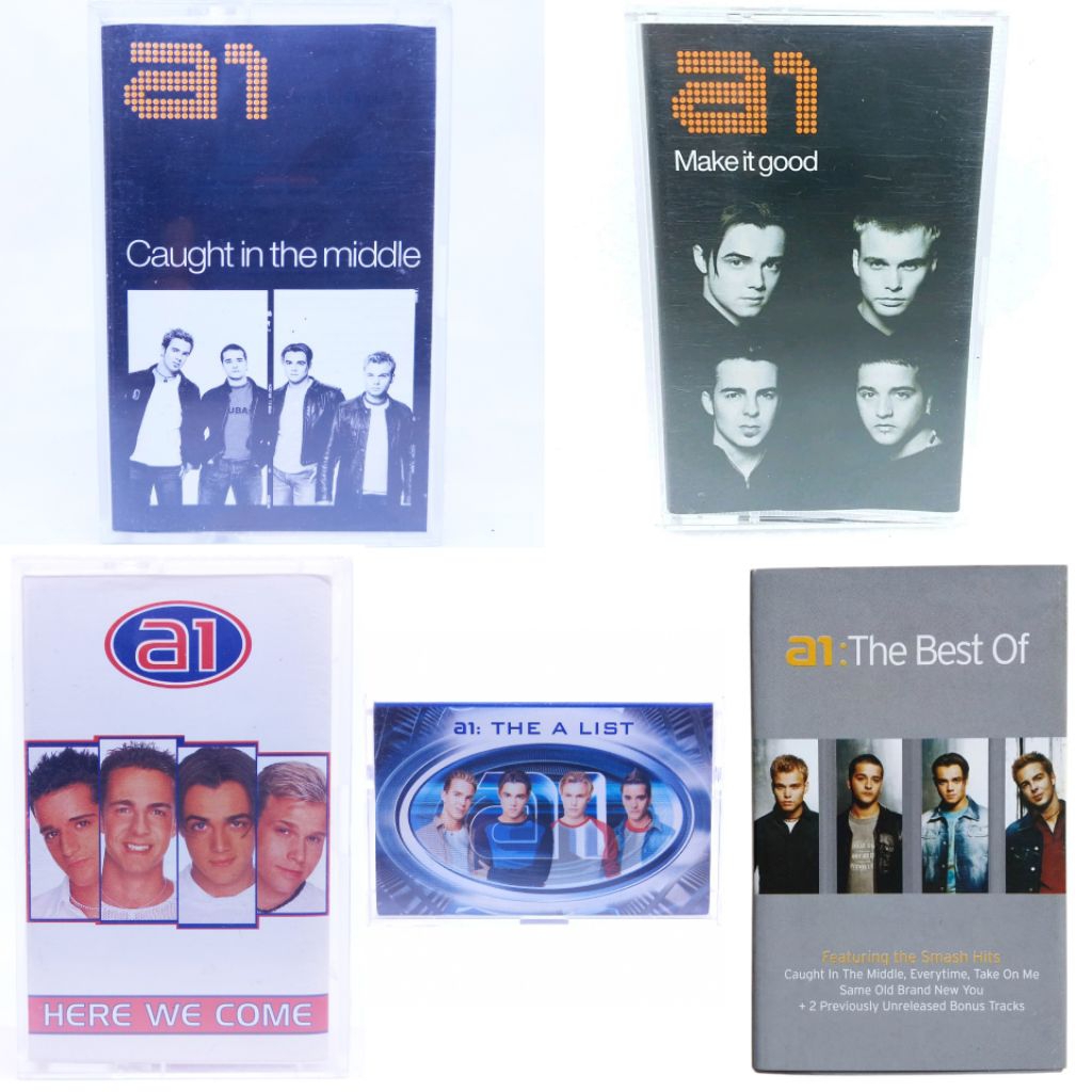 A1 cassette tape - the a list - the best of - rought in the middle ...