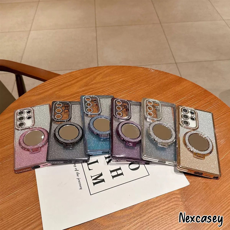 CASE CASING GLITTER LUXURY DIAMOND MIRROR FOR TECNO SPARK 40 POVA 7 ...