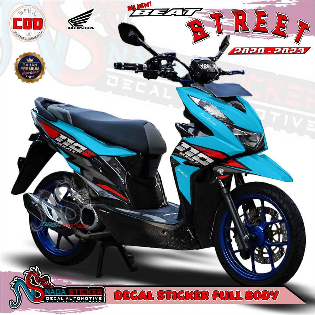 Honda Full Body Decal Sticker BEAT Street deluxe 2020 SIMPLE RACING ...