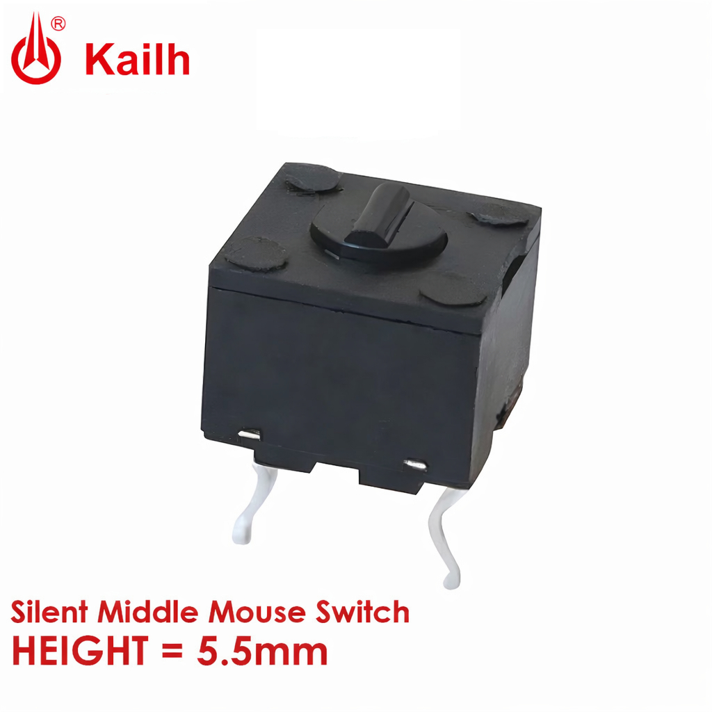 TOMBOL Kailah Micro Switch Middle Click Mouse 5.5mmSilent - 2 Pin Click ...