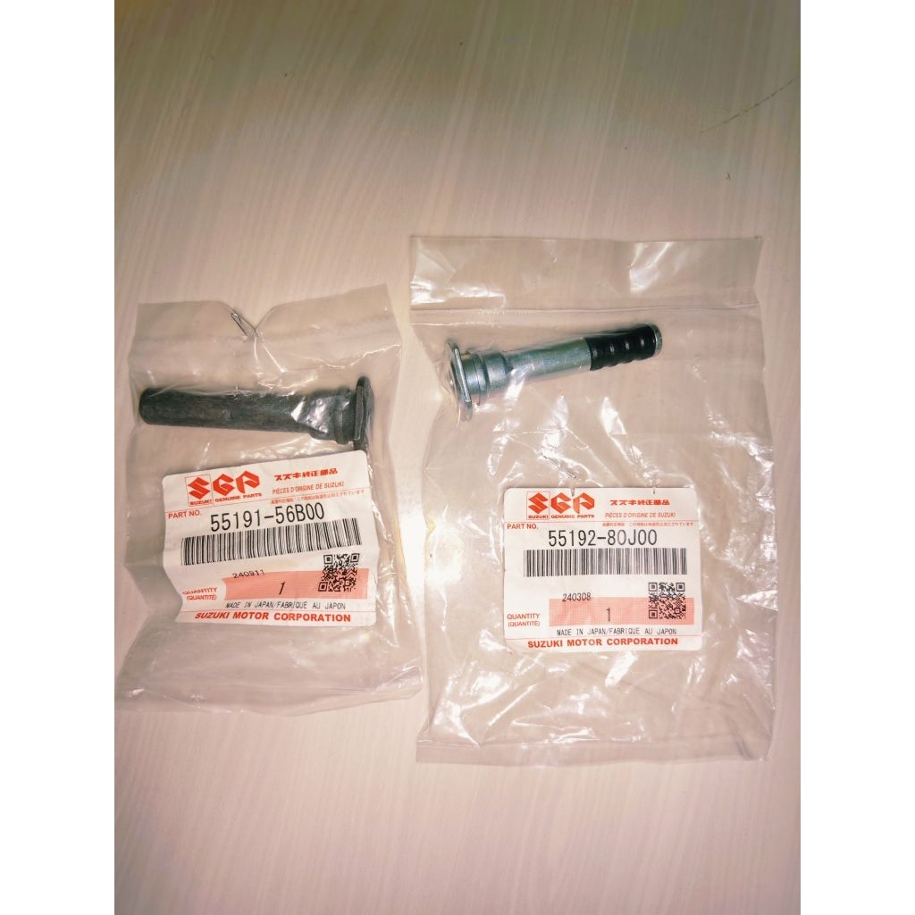 SUZUKI 1 set of upper and lower caliper pins original sgp neo baleno ...