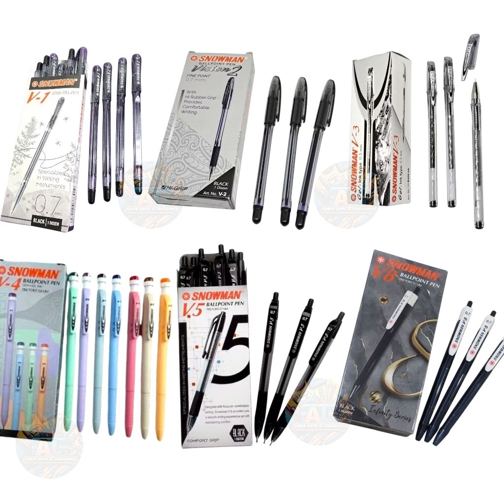 Snowman V1 V2 Pen V3 V4 V5 V8 Snowman Pen | Shopee Philippines
