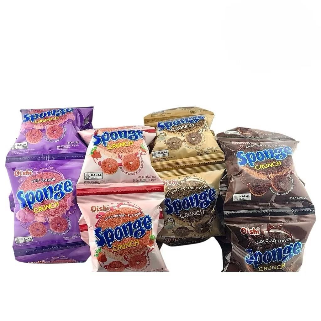 OISHI SPONGE CRUNCH RENCENG Cemilan | Shopee Philippines