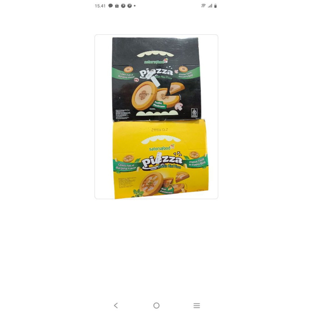 Satoriafood pizaa classic taste in every bite mini pizza biscuits 12 ...