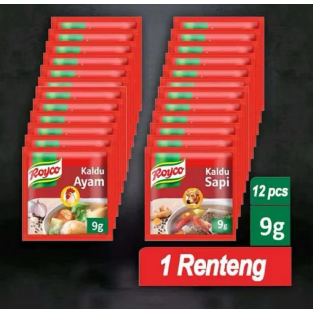 Royco Special Seasoning for Beef & Chicken Sachets, 5 Dozen | Shopee ...