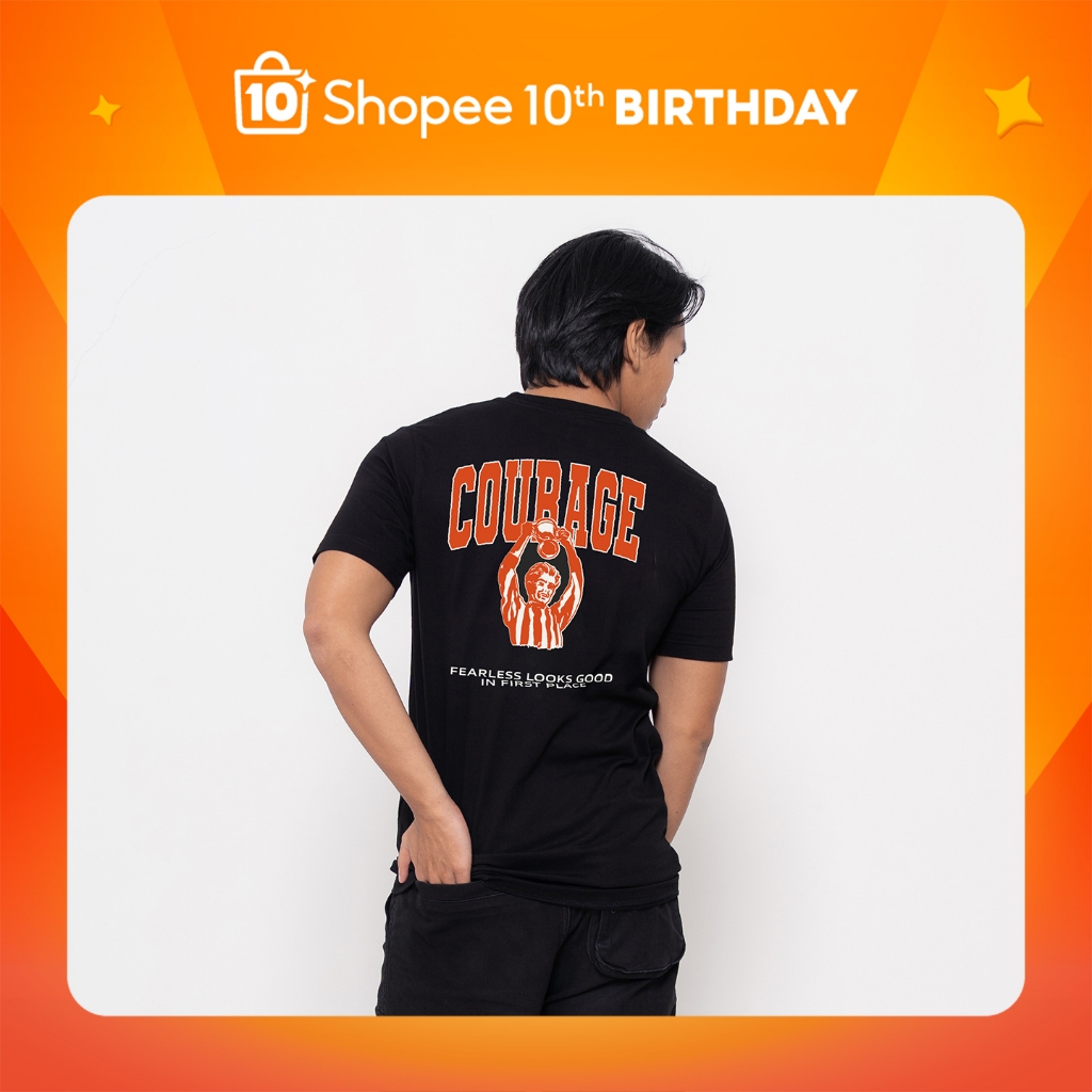 Erigo Special Edition T-Shirt Basic Courage Black - Basic Unisex T ...