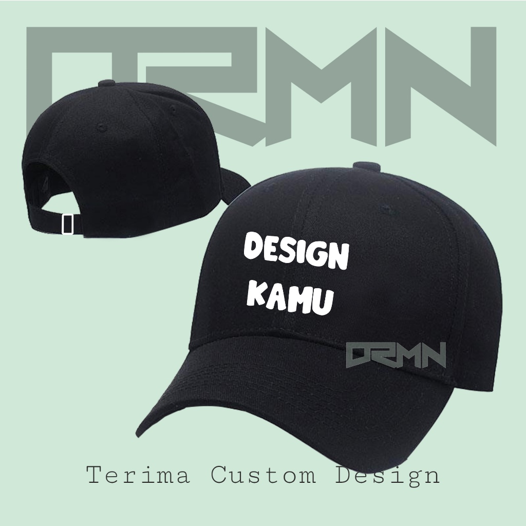 DRMN custom unisex dtf screen-printed BASEBALL cap premium ...