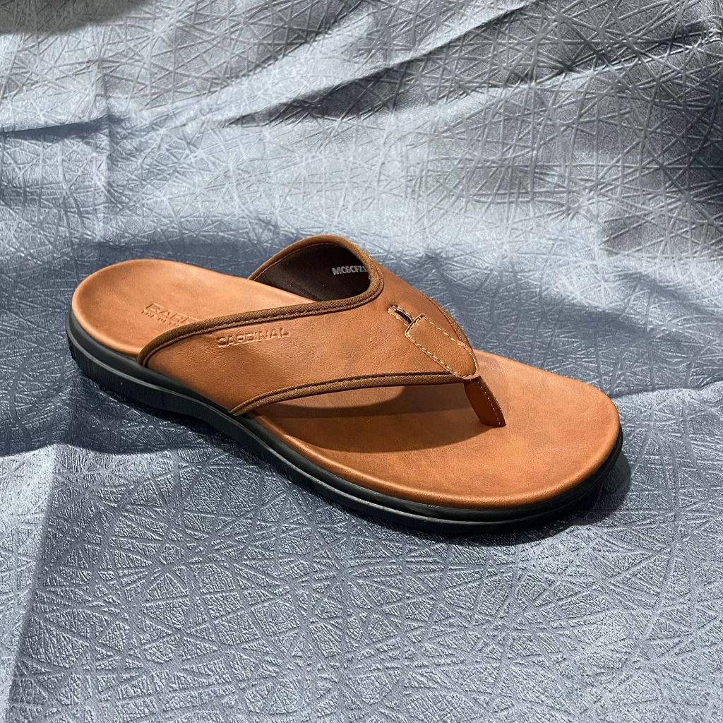 Cardinal Leather Flip Flops MC6CFZ1370N 03A MANUEL-1 Brown Casual ...