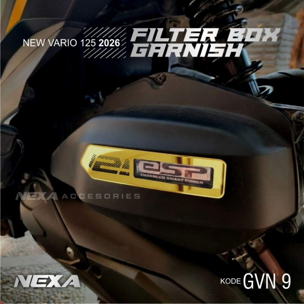 HONDA GARNISH FILTER BOX NEW VARIO 125HONDA 2026 Original | Shopee ...
