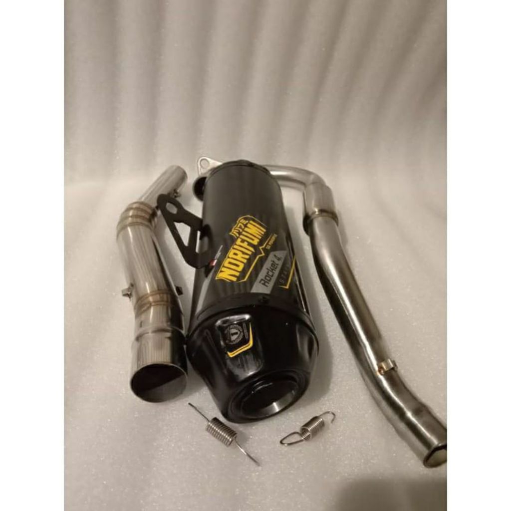 Racing exhaust openpipe rocket 4 1 set for motorcycle ksr110 msx125 ...
