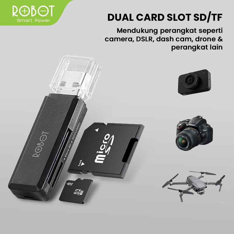 Robot CR102/CR200/CR202S USB Card Reader Original - 1 Year Guarantee ...
