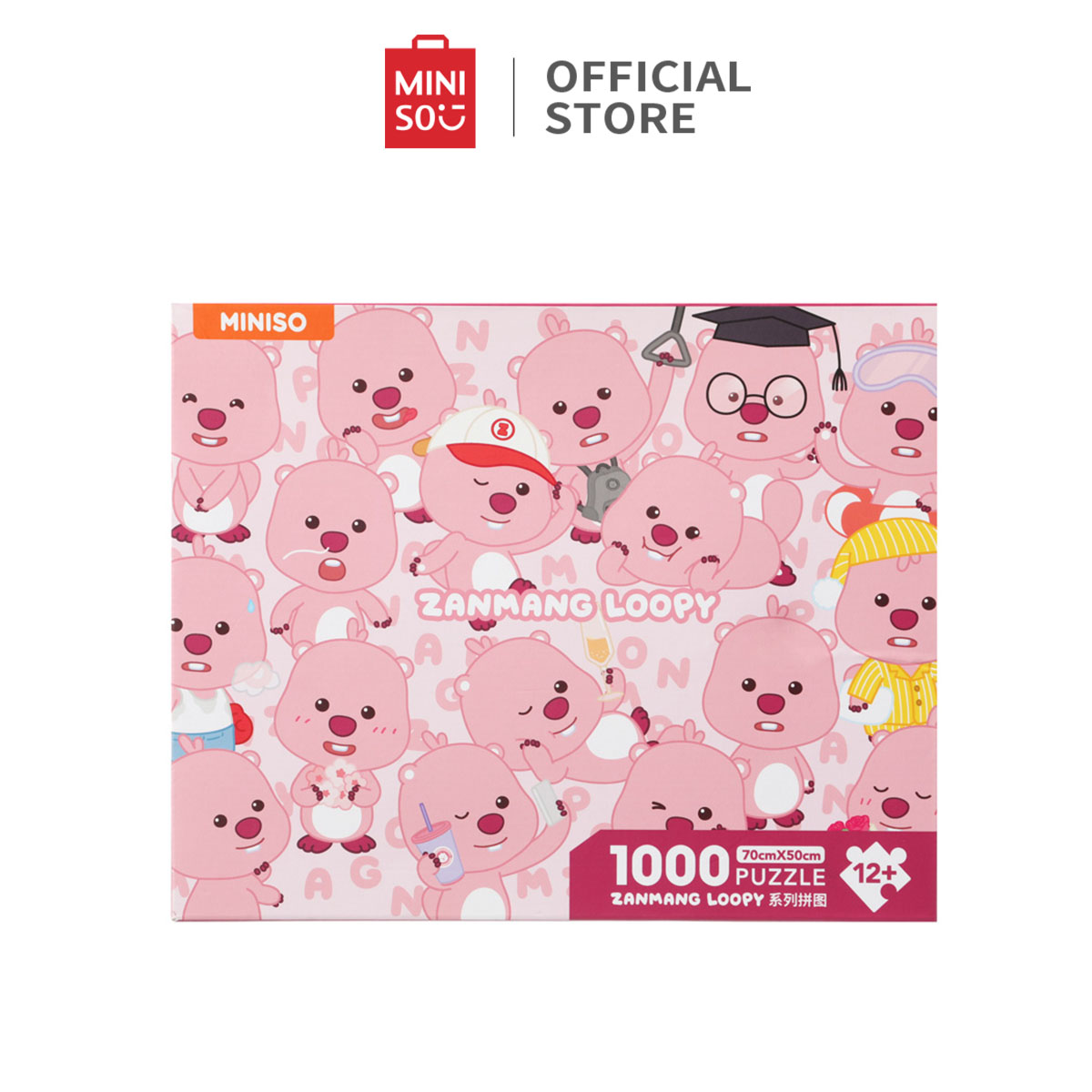 Miniso x ZANMANG Loopy Collection Puzzles 1000-Piece Puzzle Confusing ...