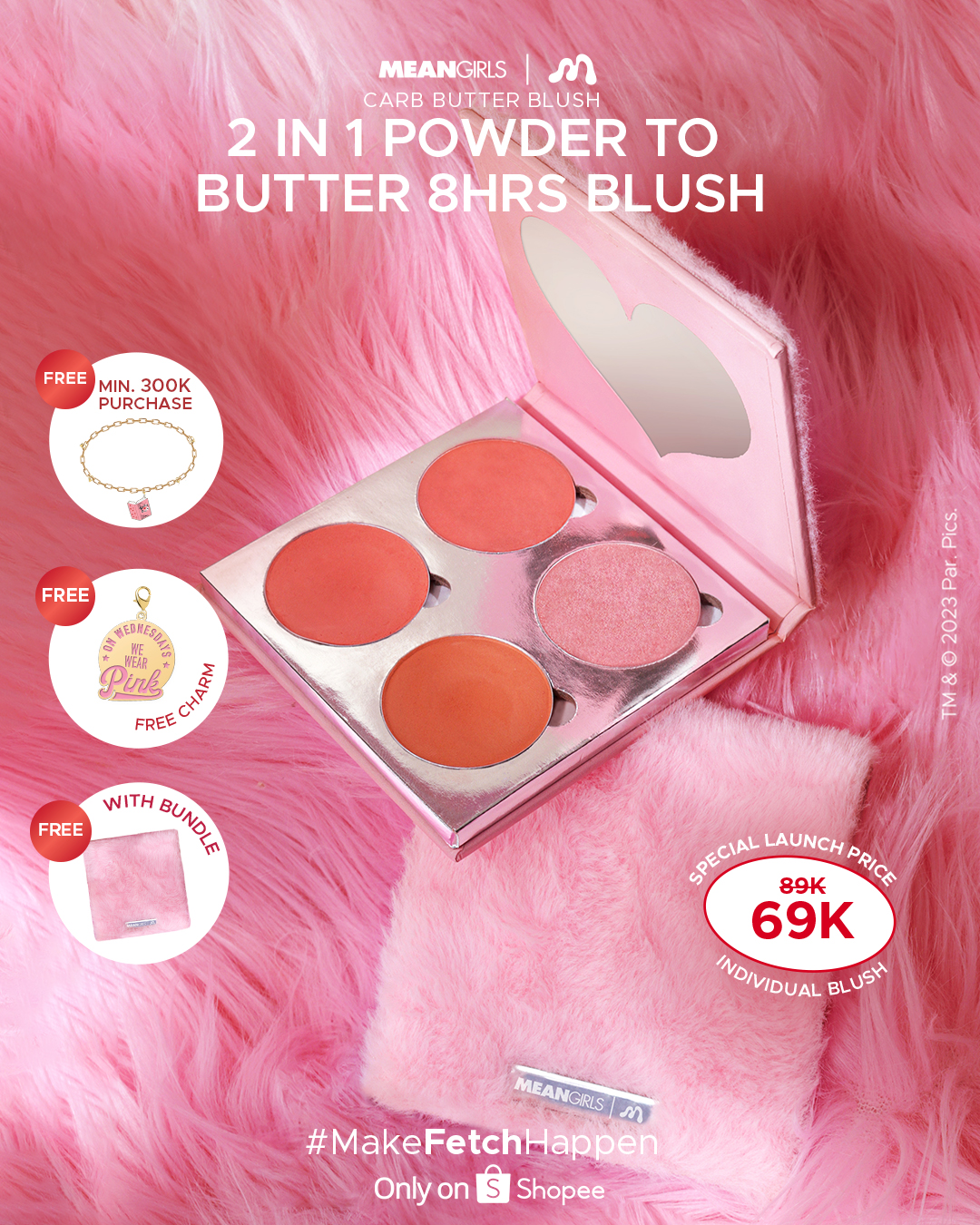 MAD MAD MAD | Mean Girls Individual 2IN1 Powder to Butter Blush ...