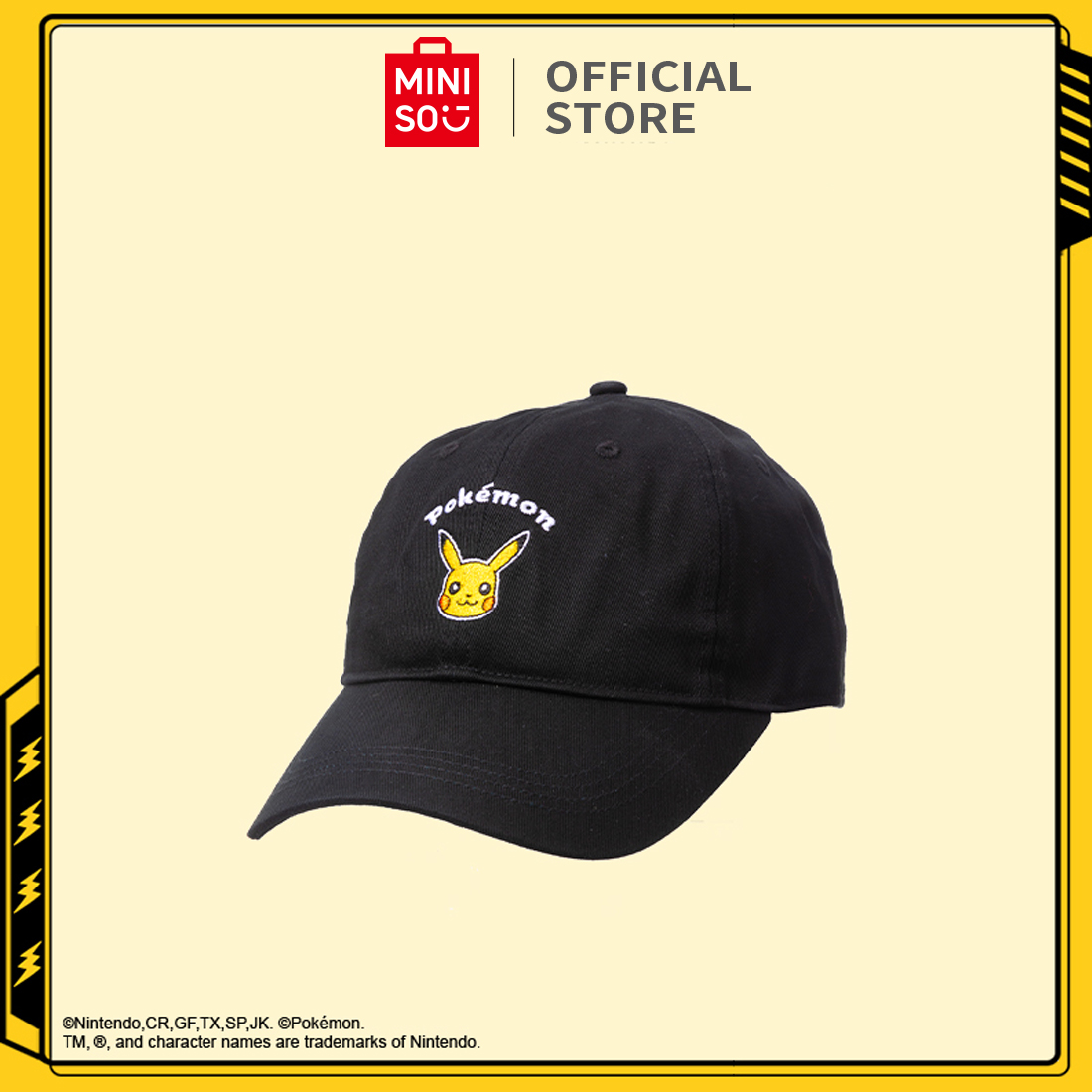 MINISO x Pokémon Pokemon Baseball Cap Hat Fashion Unisex With ...