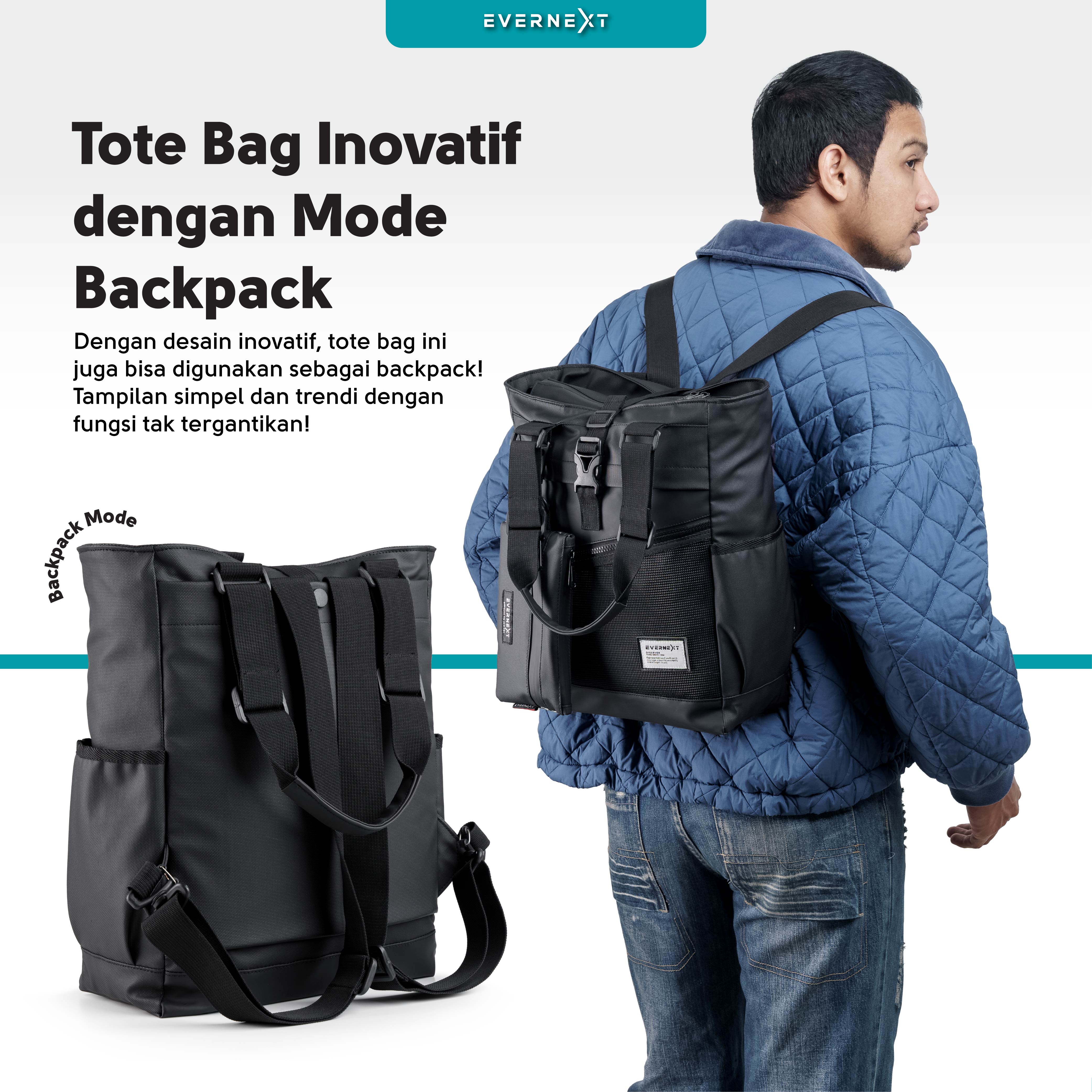 Evernext - Men's Laptop Totte Bag Waterproof Tote Bag Waterproof Laptop ...