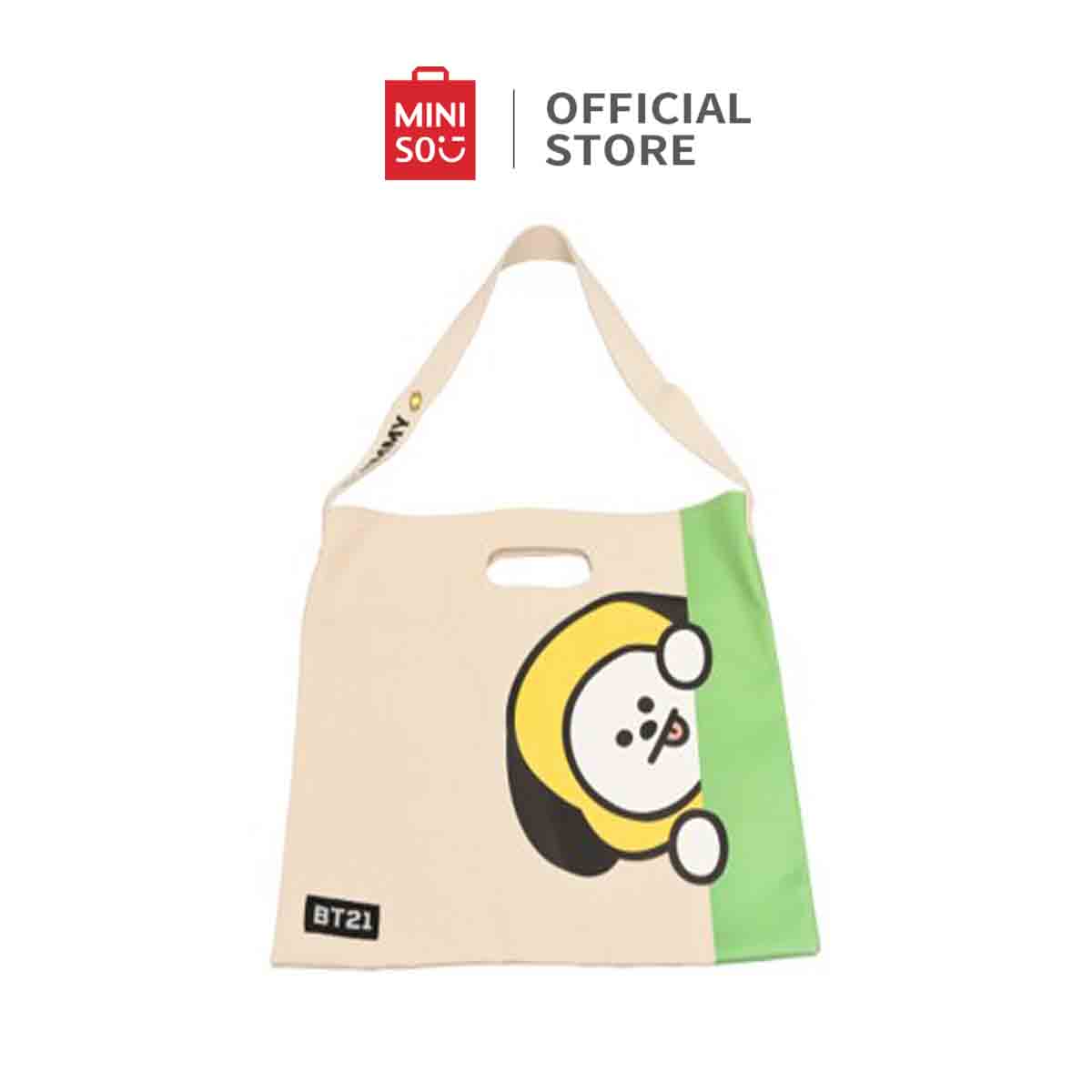 Miniso x BT21 Collection Crossbody Shopping Bag Casual Match Shopping ...