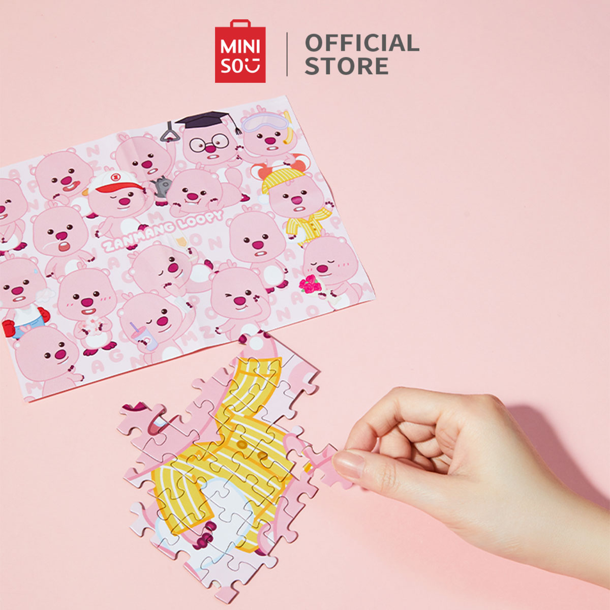 Miniso x ZANMANG Loopy Collection Puzzles 1000-Piece Puzzle Confusing ...