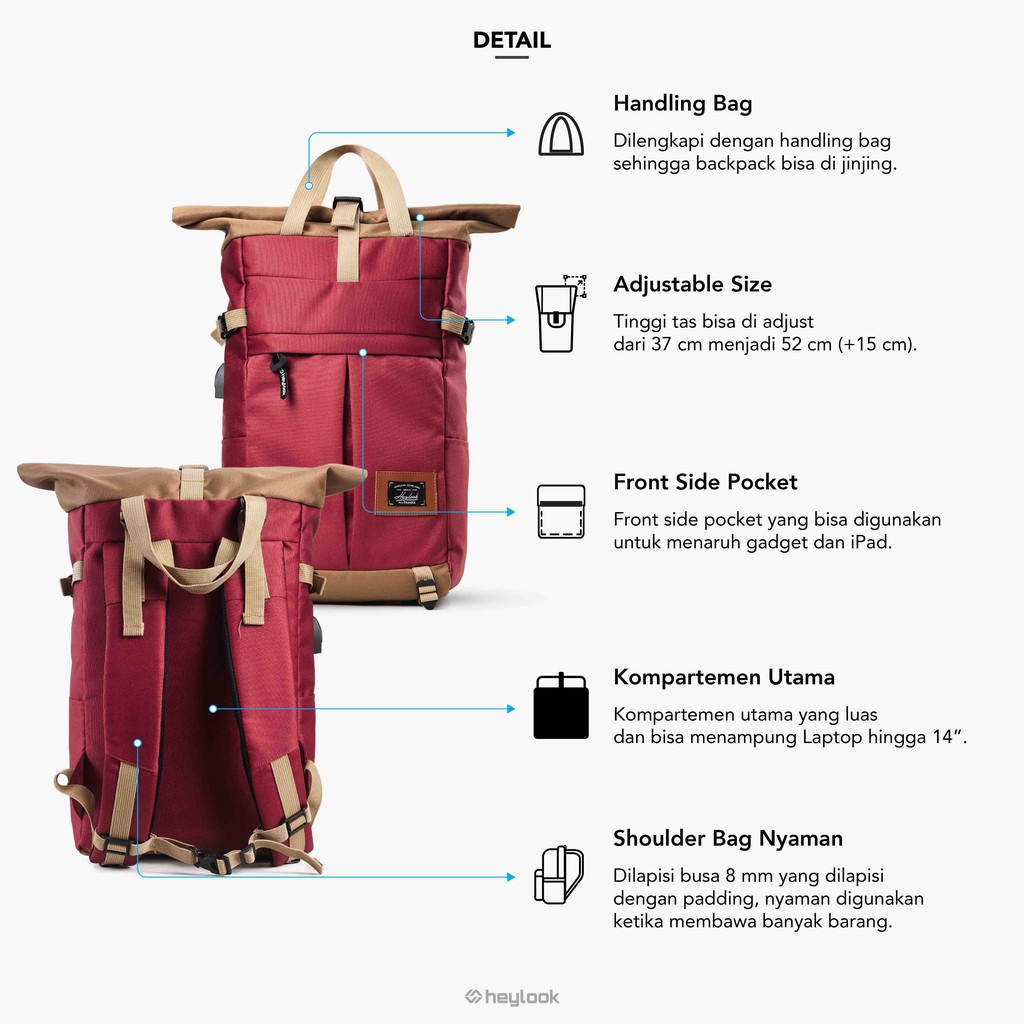 Heylook Official - ECLIPSE Laptop Backpack Men Women Backpack School Laptop Bags Backpacks ...