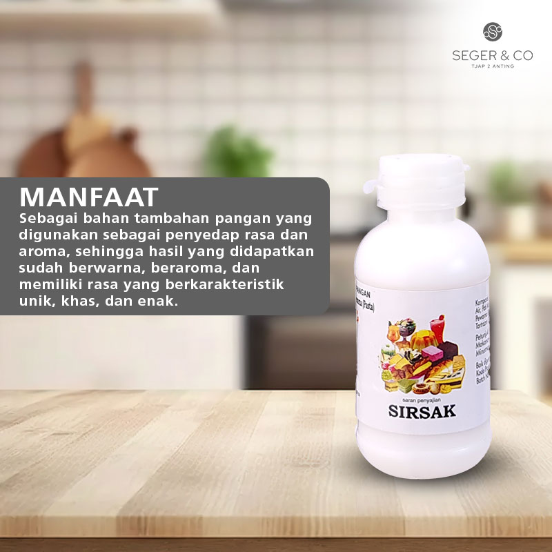 Seger & Co Essence BPOM Food Flavor Paste 60ML All Variant Food Flavors ...