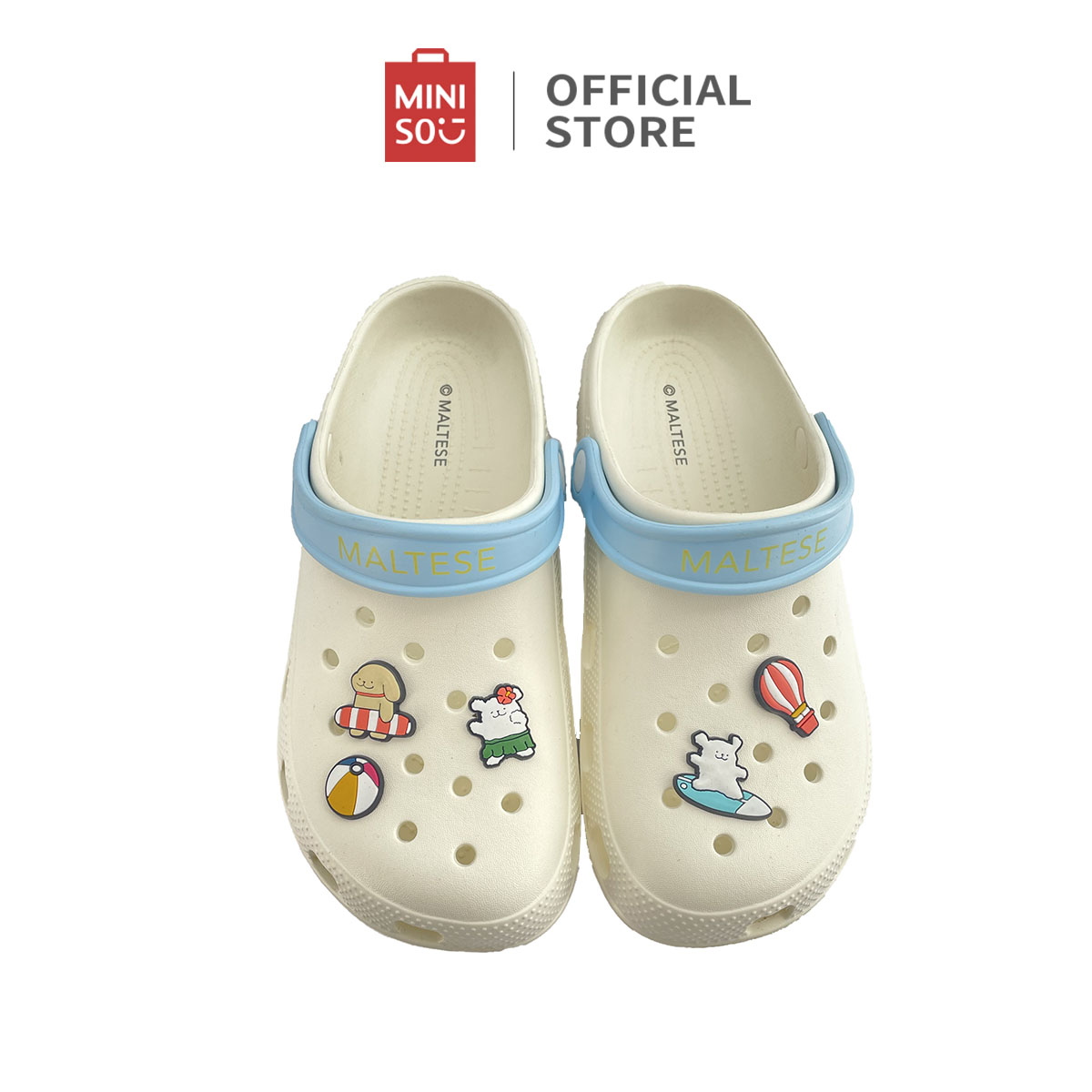Miniso x Maltese Collection Sandals Women Flat Sandals Unisex EVA ...
