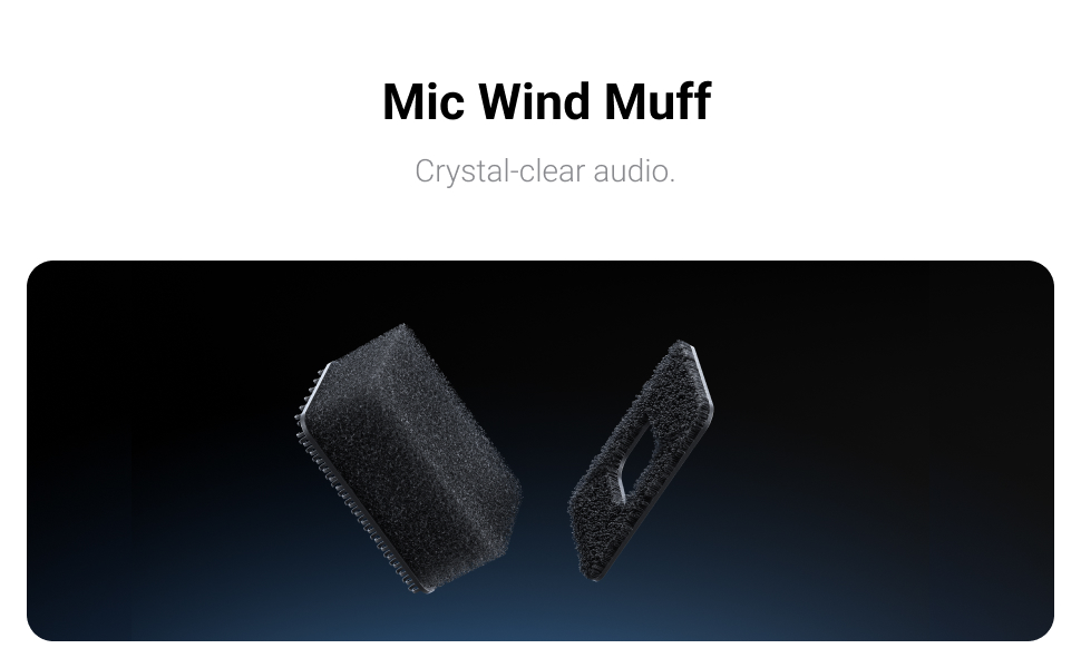 Insta360 X4 Mic Wind Muff Wind Noise Reducer | Shopee Philippines