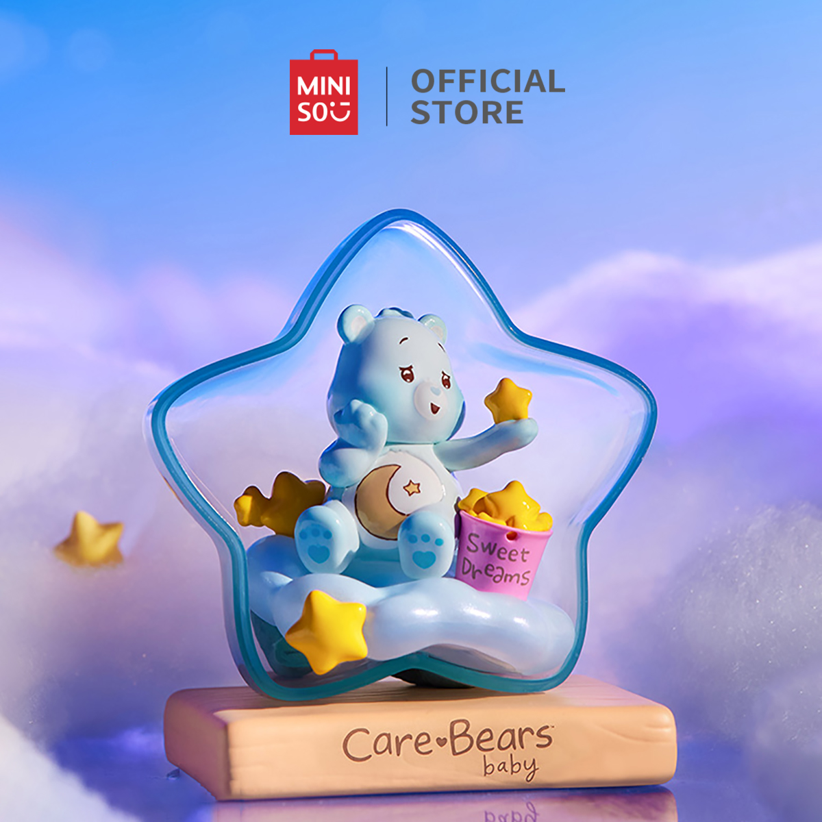 Miniso x Care Bears Blind Box Figures Weather Divination Collection ...