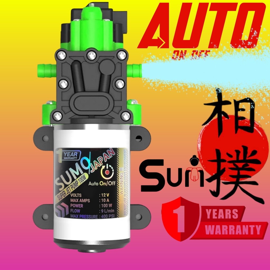 King Autocare 12v Dc Pump Dynamo / 400 Psi Dc Water Pump / Sprayer Pump ...