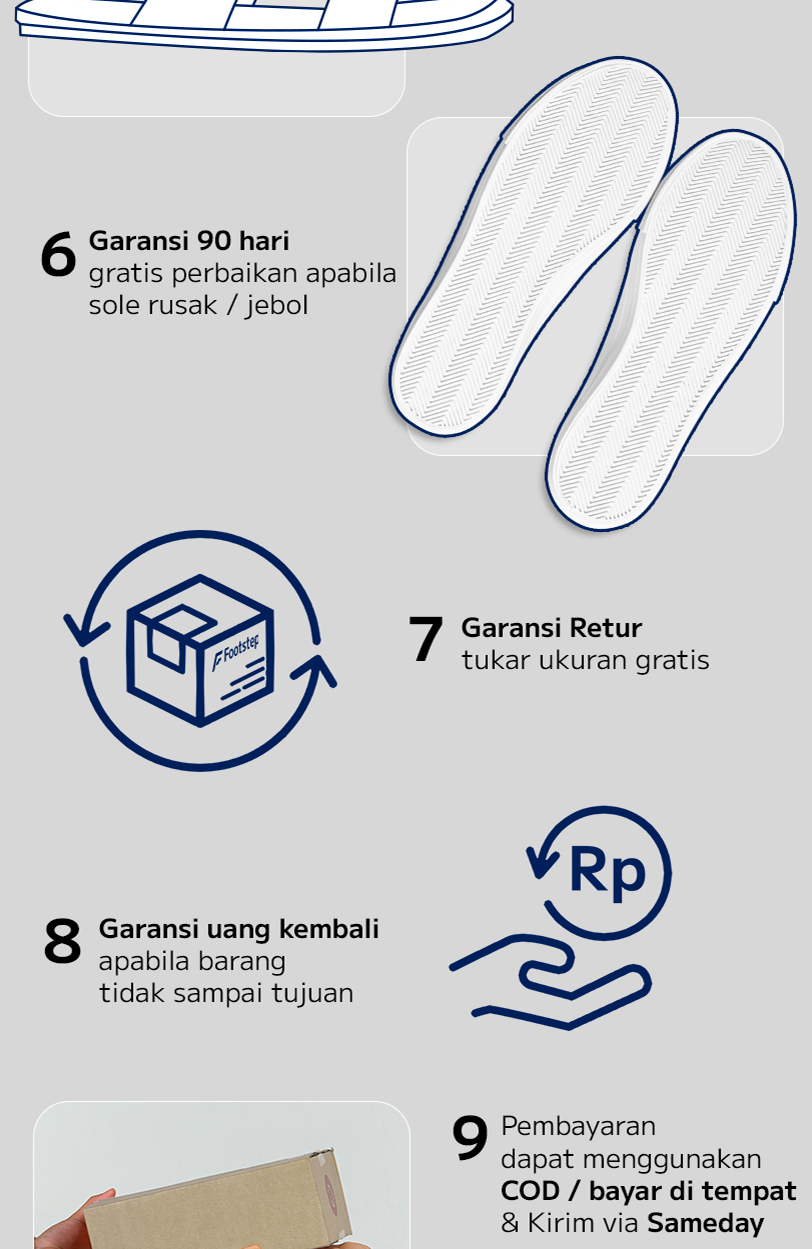 Footstep Footwear Men's Slide Sandals - Nexa Grey Black | Shopee ...