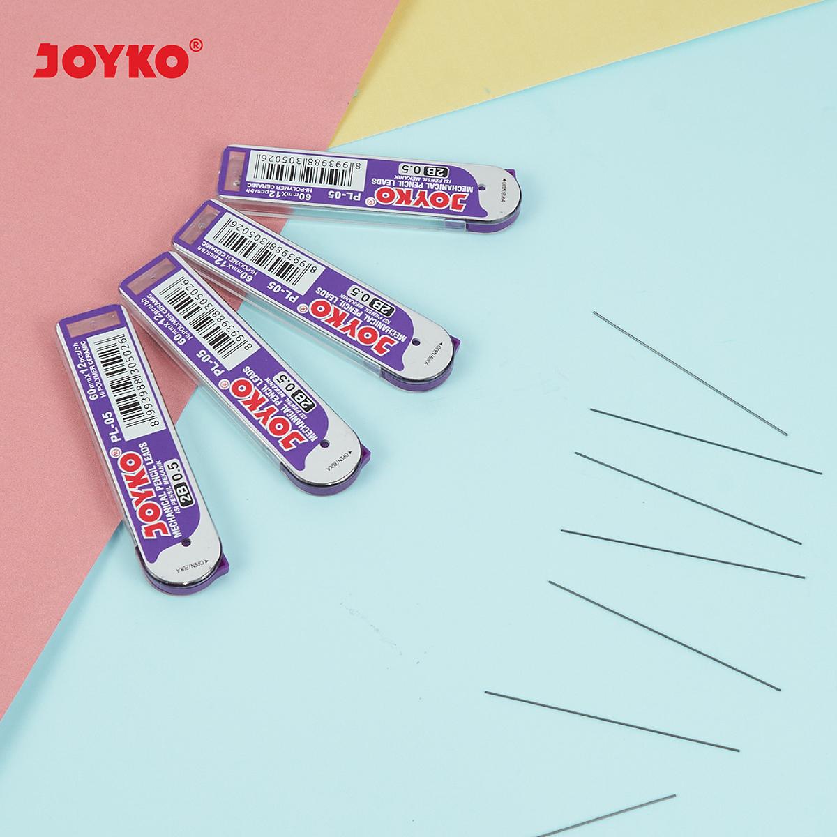 JOYKO Pencil Lead Mechanical Pencil Lead PL-05 2B 0.5 mm | Shopee ...