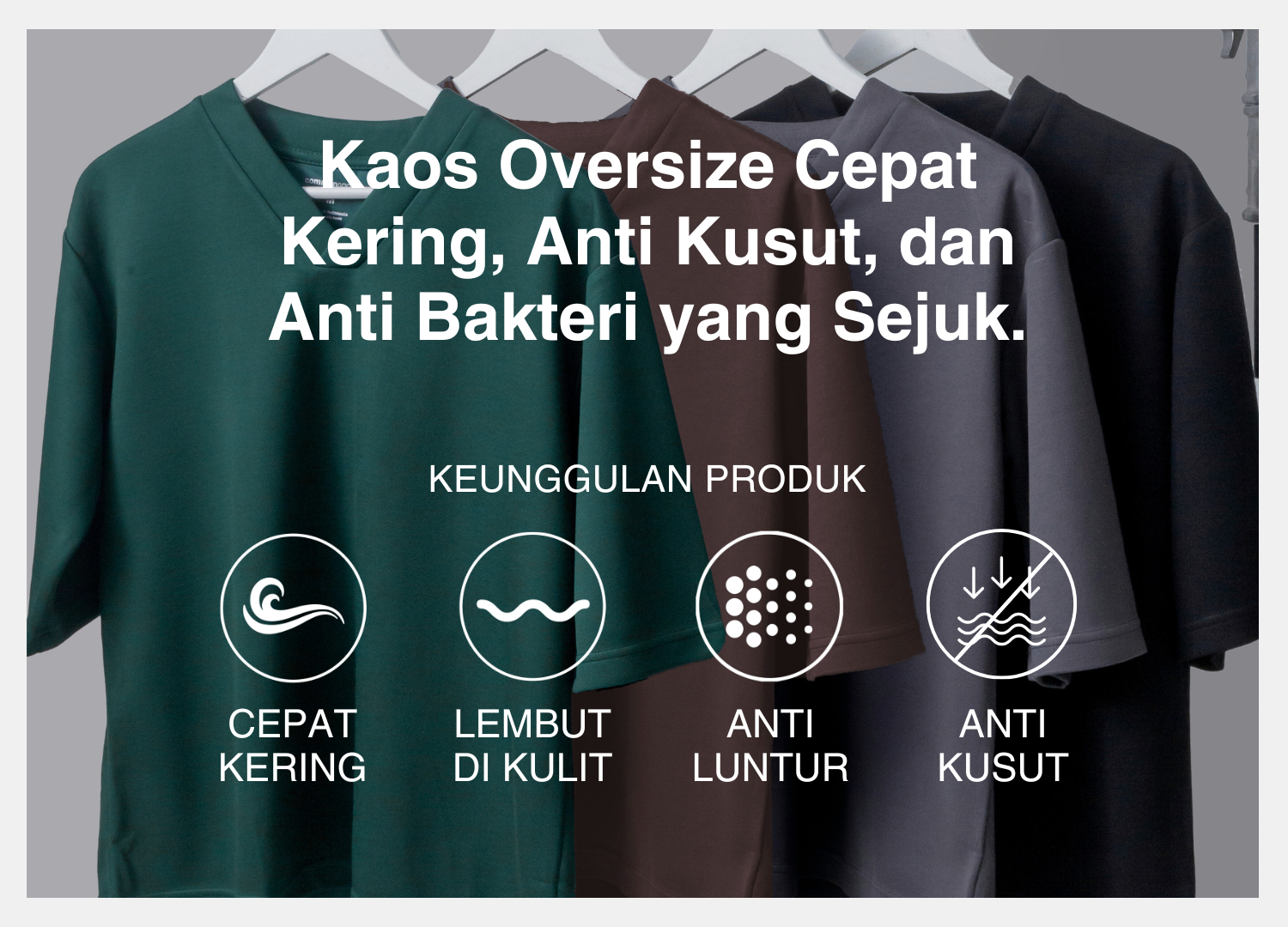 Common Goods Short Sleeve Kimo Airytech T-Shirt Series | Shopee Philippines