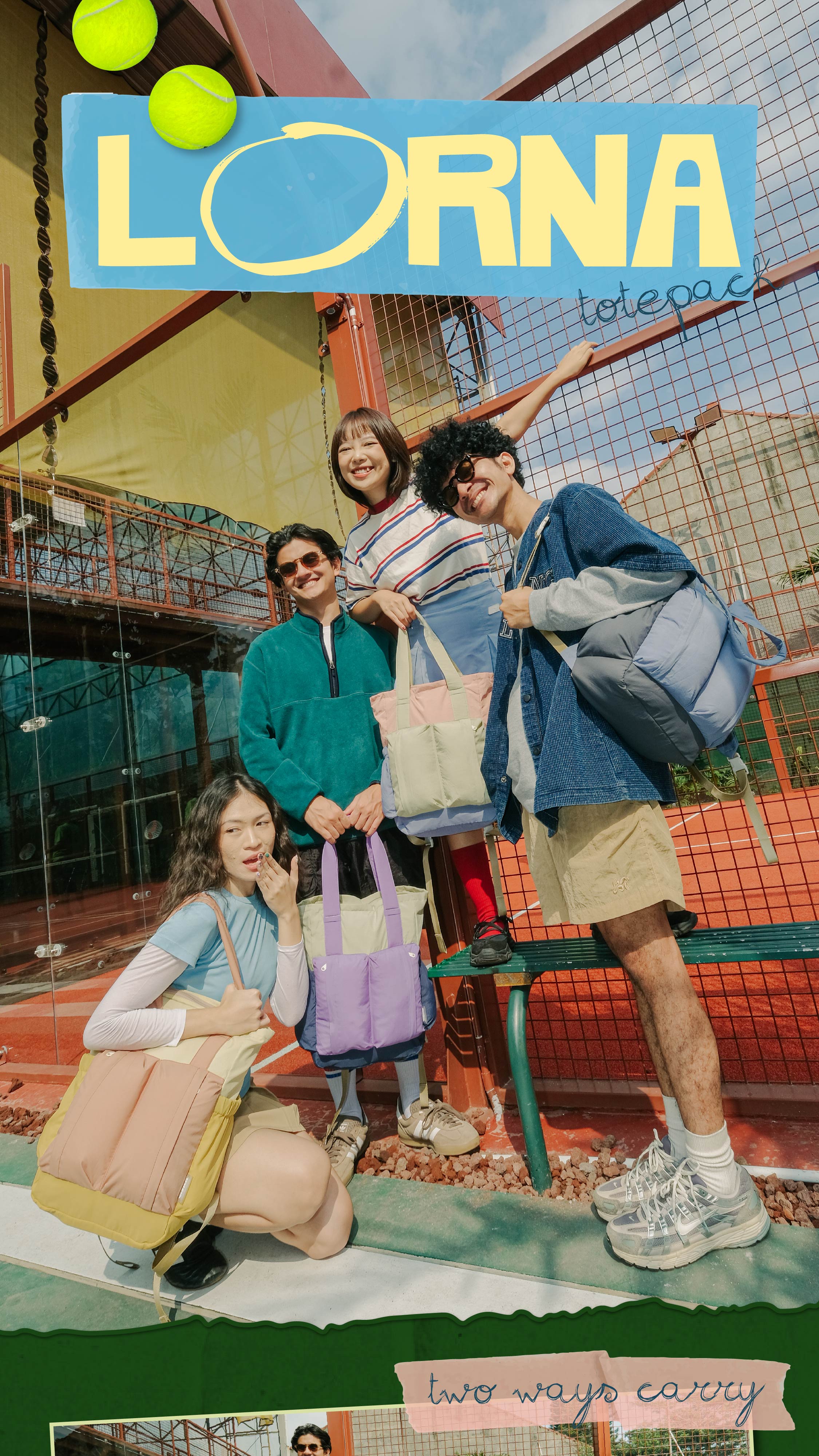 School Bag - Backpack Totepack Lorna - Visval - Backpack | Shopee ...