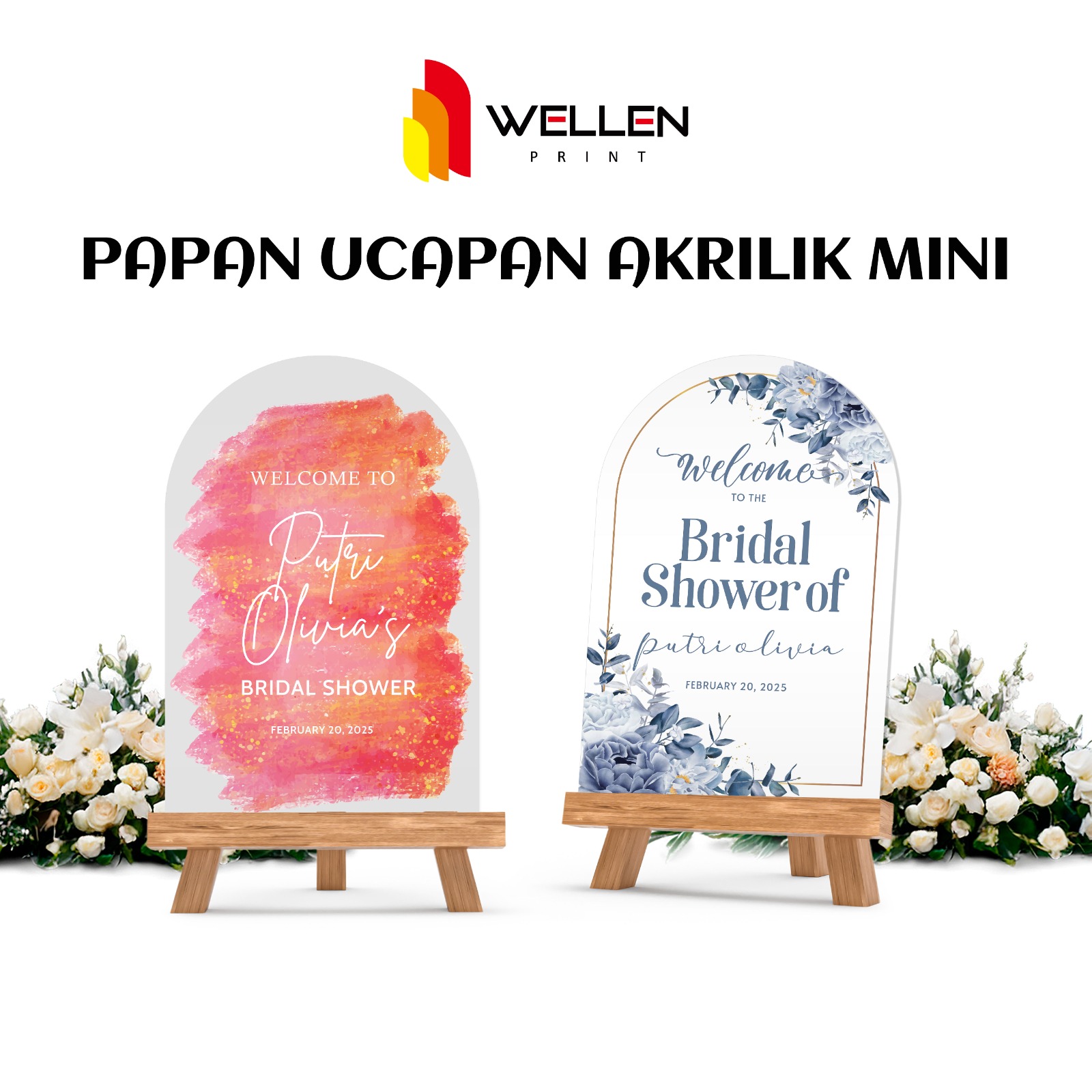 WELLEN PRINT – Print Custom Mini Acrylic Greeting Boards / Print ...