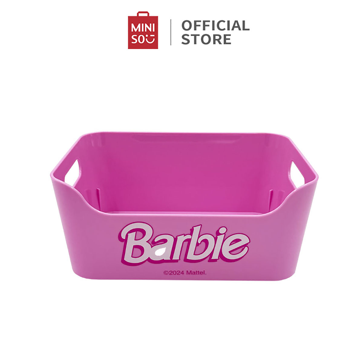 Miniso X Barbie Pink Collection Multi-Purpose Folding Basket Storage ...