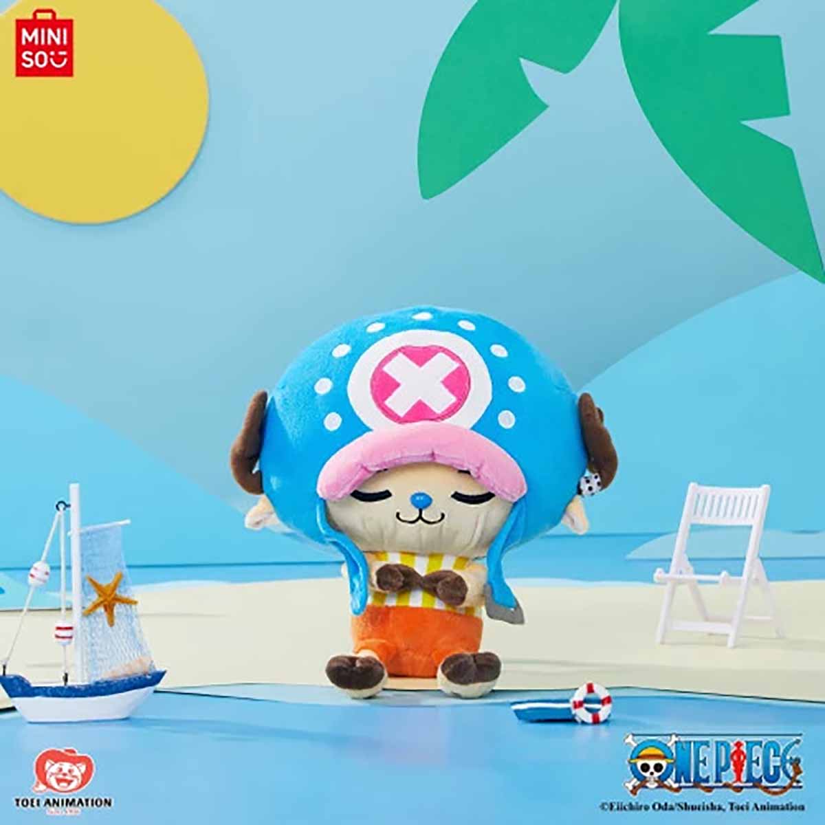 MINISO X One Piece Chopper Doll 27cm One Piece Doll Luffy Doll ...