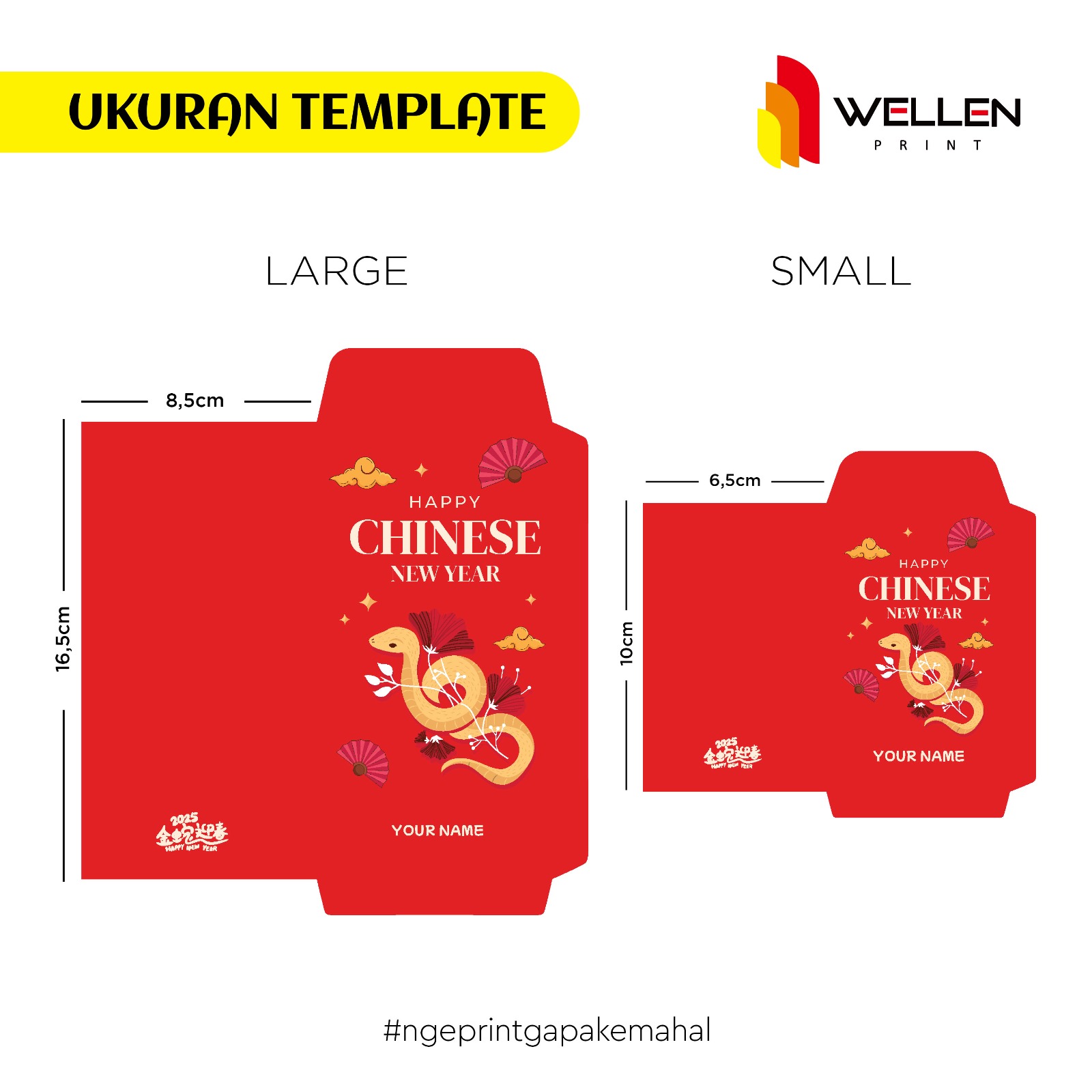 Wellen Print - Chinese New Year Angpao Custom Print Name Design / Print ...
