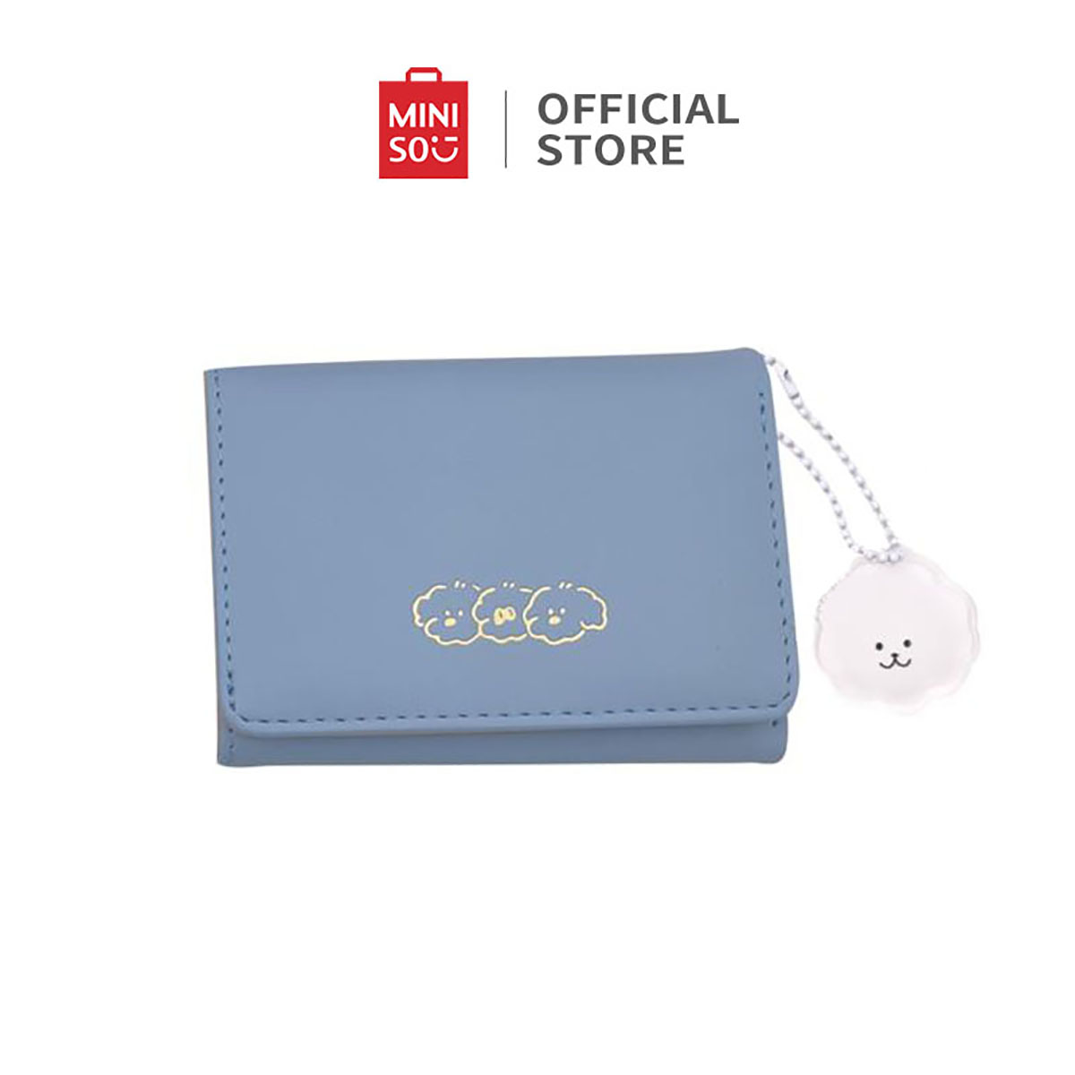 Miniso Women's Wallet Tri-Fold Wallet Short Trifold Wallet 7-card Slot ...