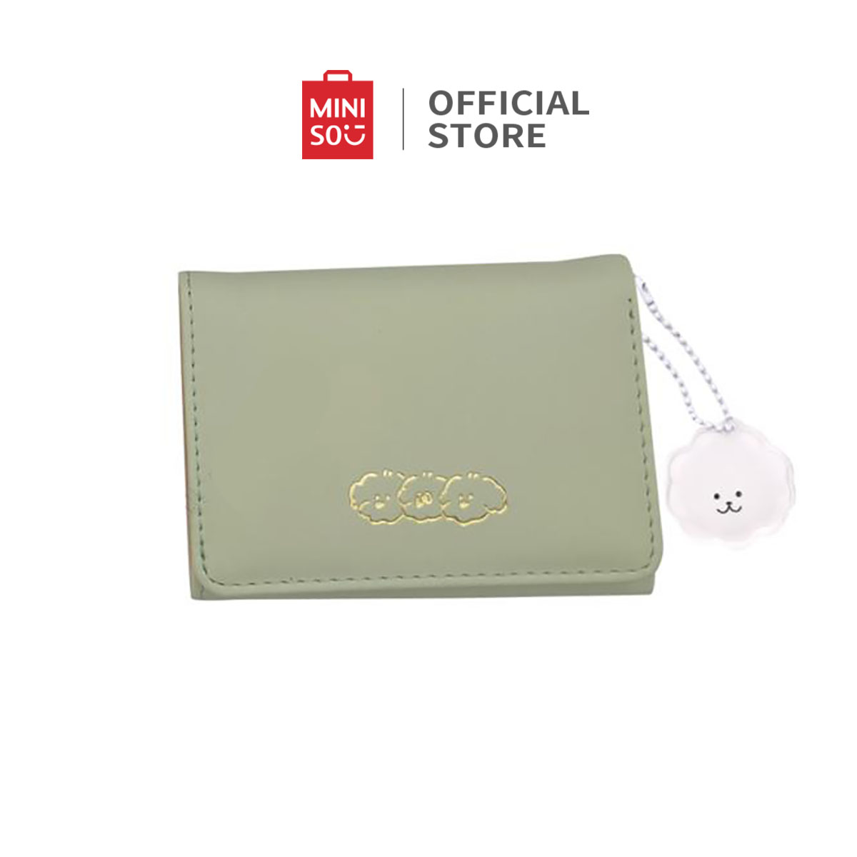 Miniso Women's Wallet Tri-Fold Wallet Short Trifold Wallet 7-card Slot ...