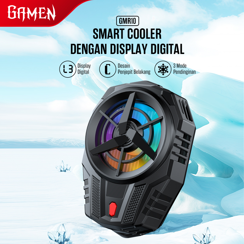 HP GAMEN Fan Cooler Magnetic RGB Gaminghp 3 Cooling Modes GMR10 With ...