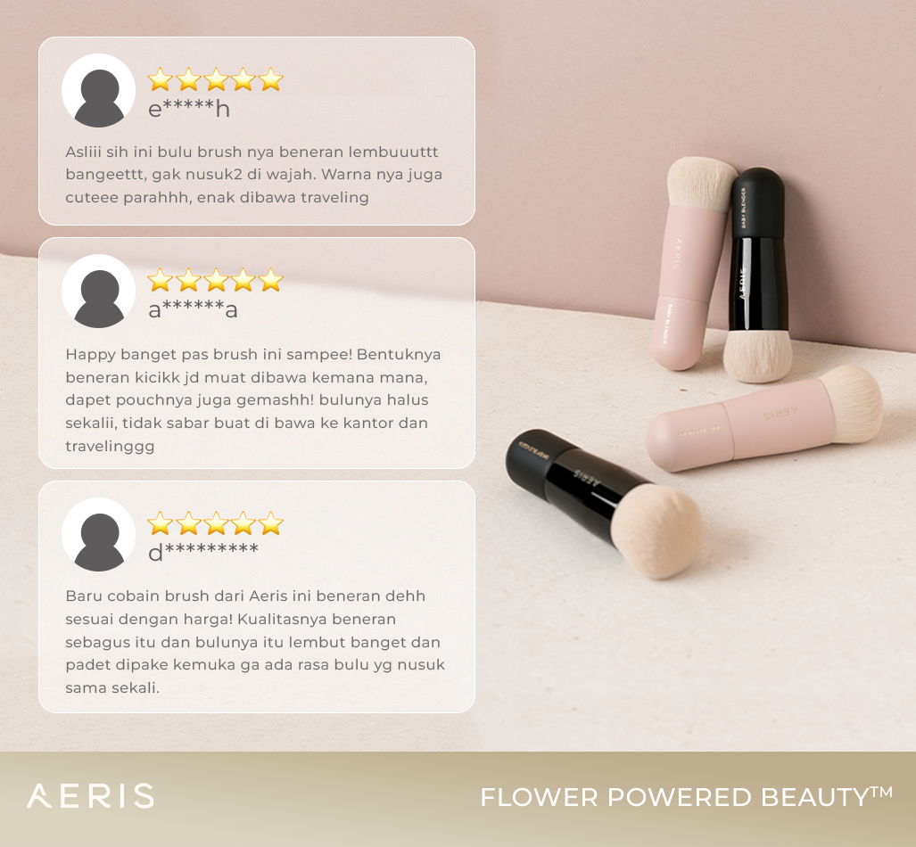 Aeris Beauté The Signature Baby - Single Brush | Premium Soft ...
