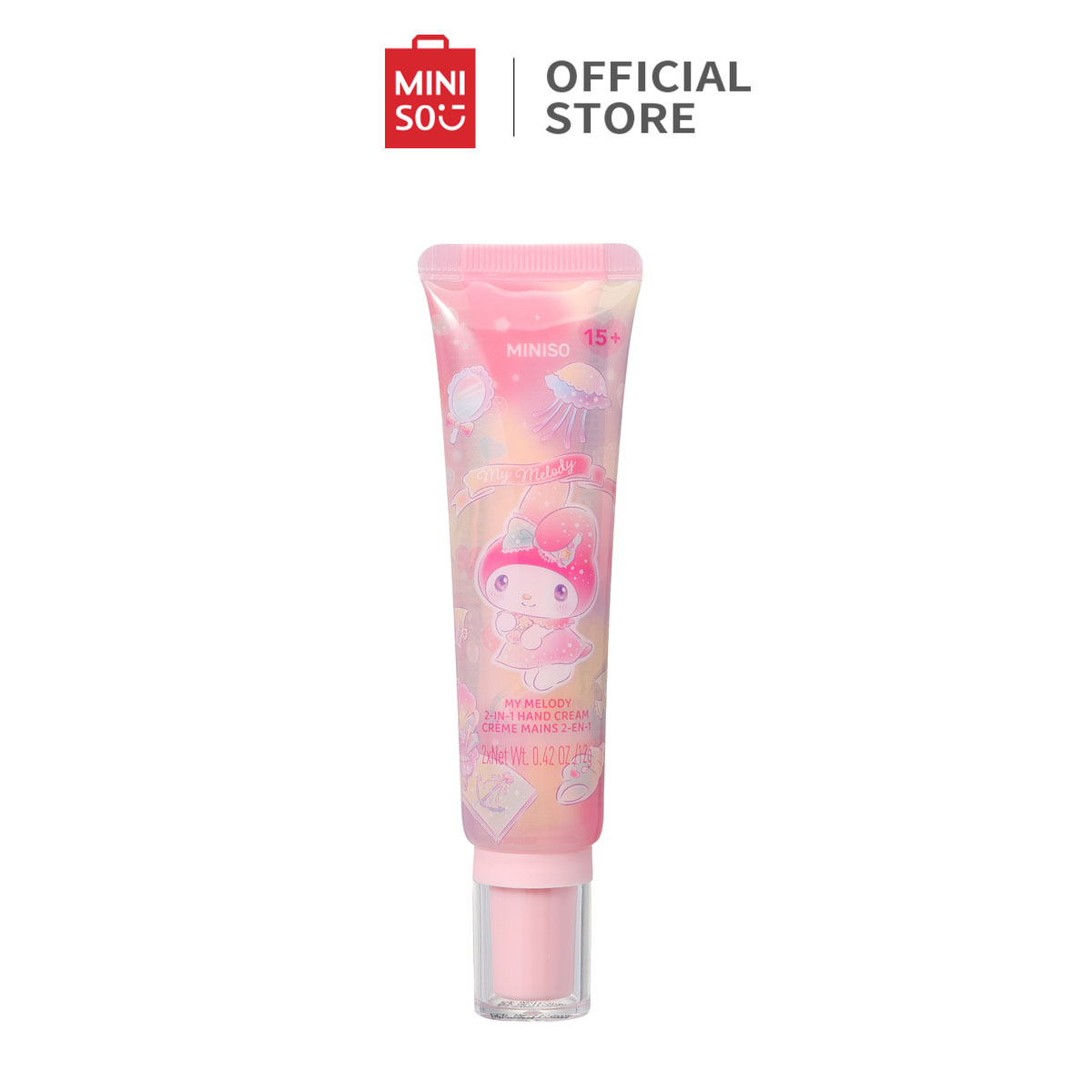 Miniso X Sanrio Hand Cream 2-in-1 Hand Cream Kuromi/My Melody ...