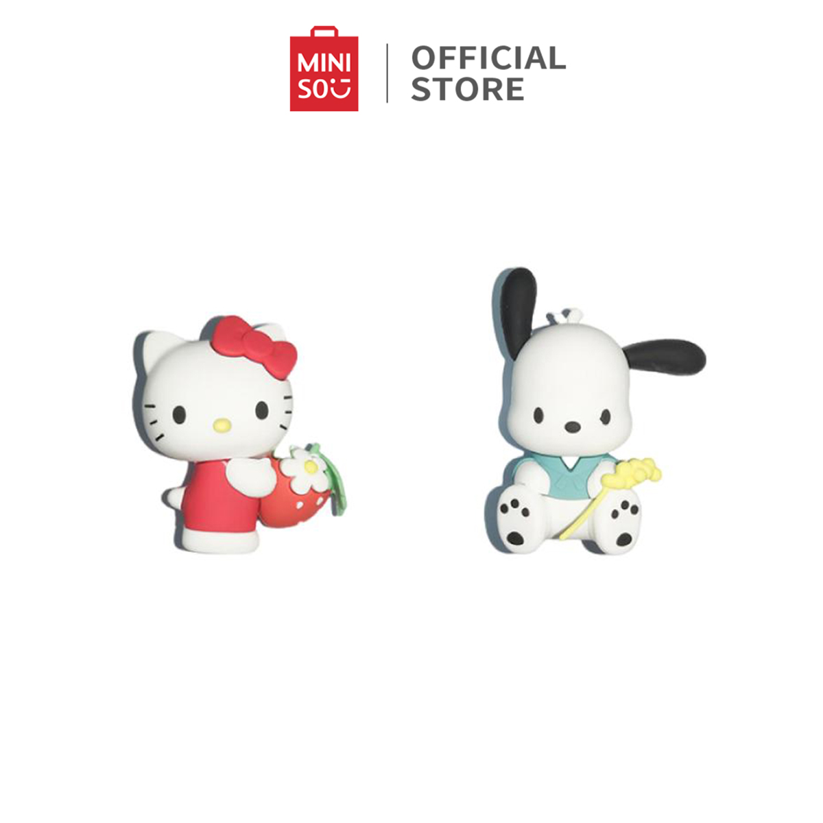 Miniso X Sanrio Fridge Magnet Blind Box Kuromi/My Melody/Hellokitty ...