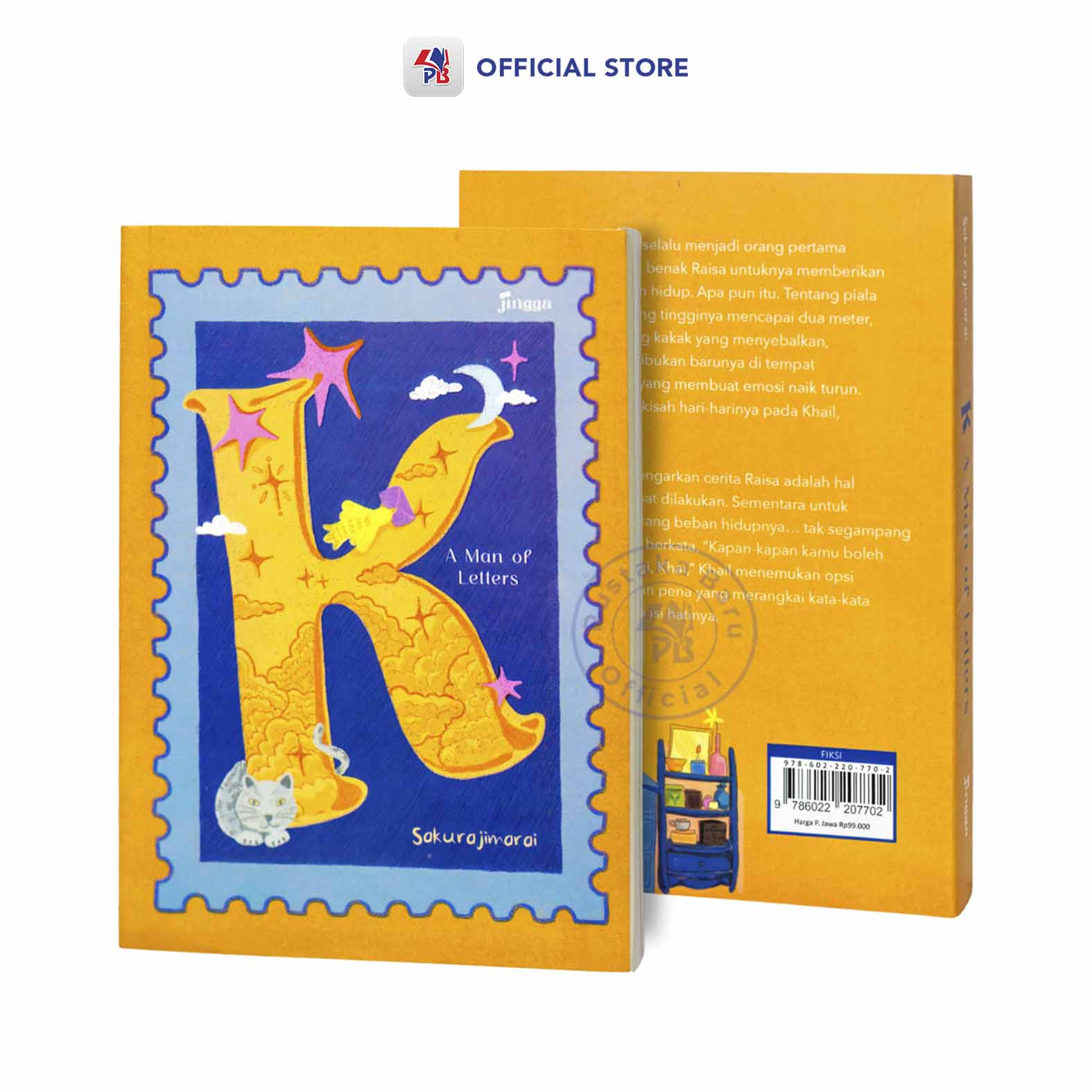 Novel Book K: A Man Of Letters – Sakurajimarai / BOOKNE - BKN | Shopee ...
