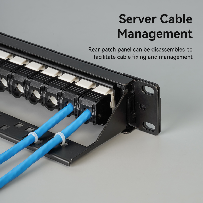 Vention Patch Panel 24 Ports Unloaded Keystone Patchpanel - KJA ...