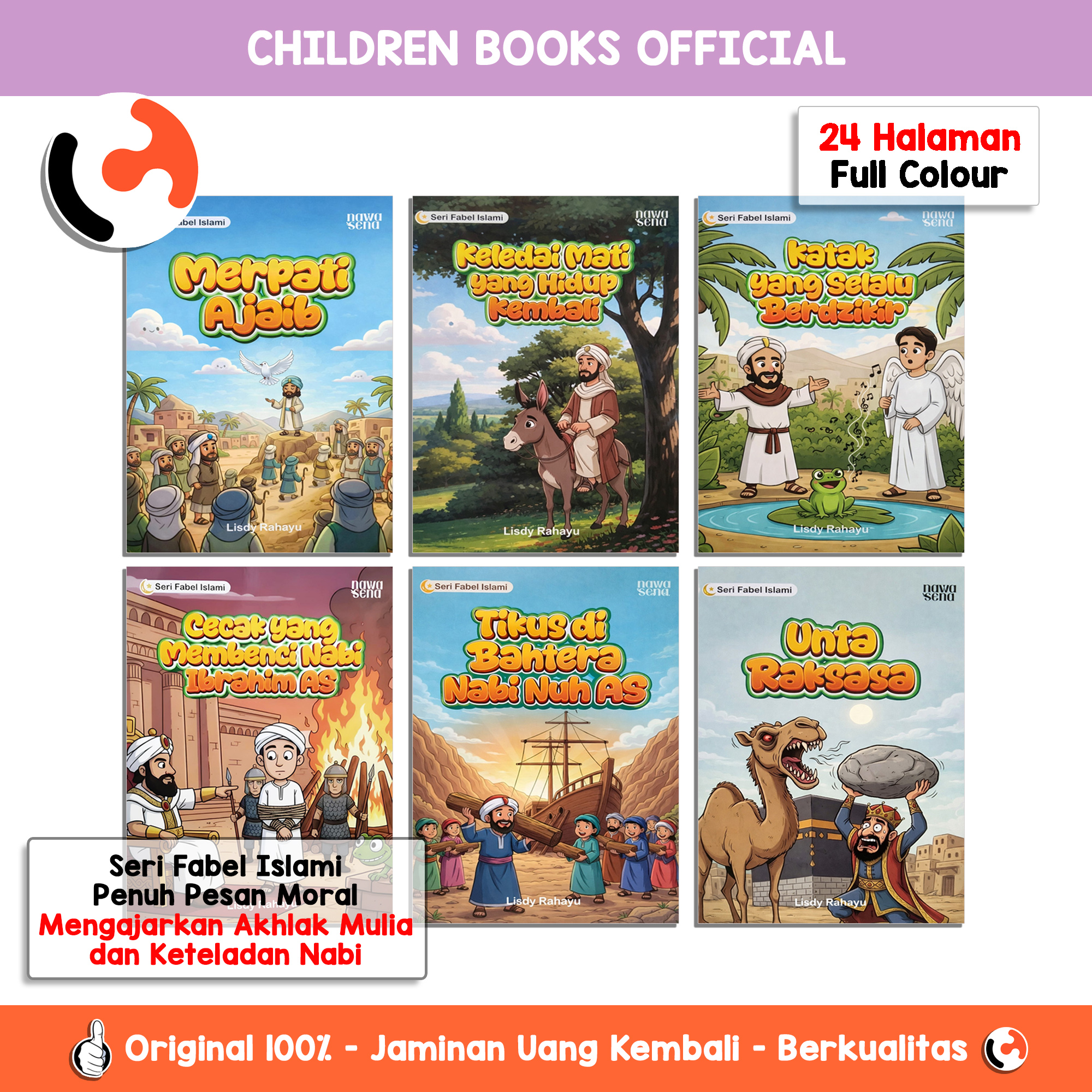 NABI Islamic Fable Series Children's Story Book: The Frog Who Always ...
