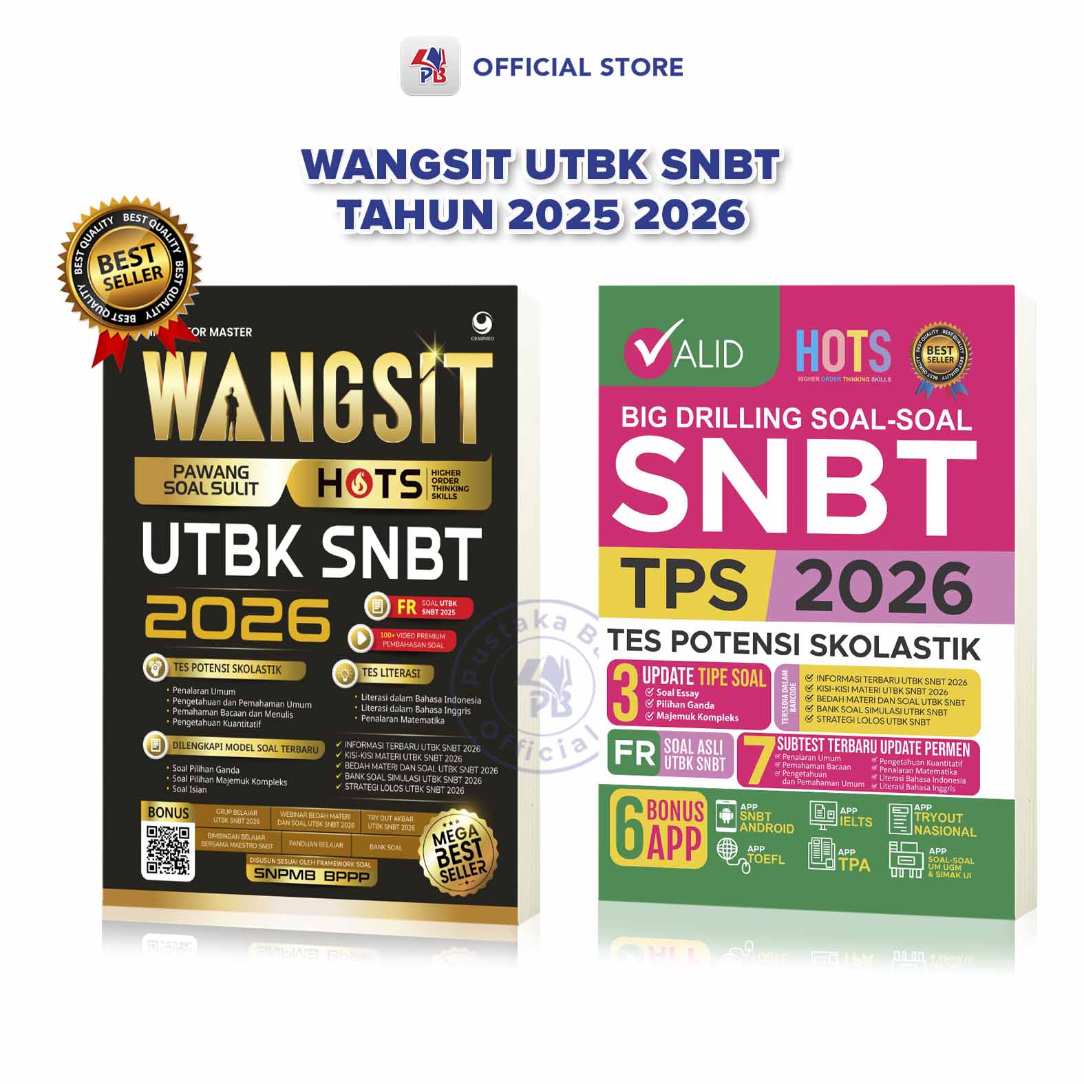 UTBK SNBT 2026 Book WANGSIT/ (Difficult Questions Money) HOTS UTBK SNBT ...