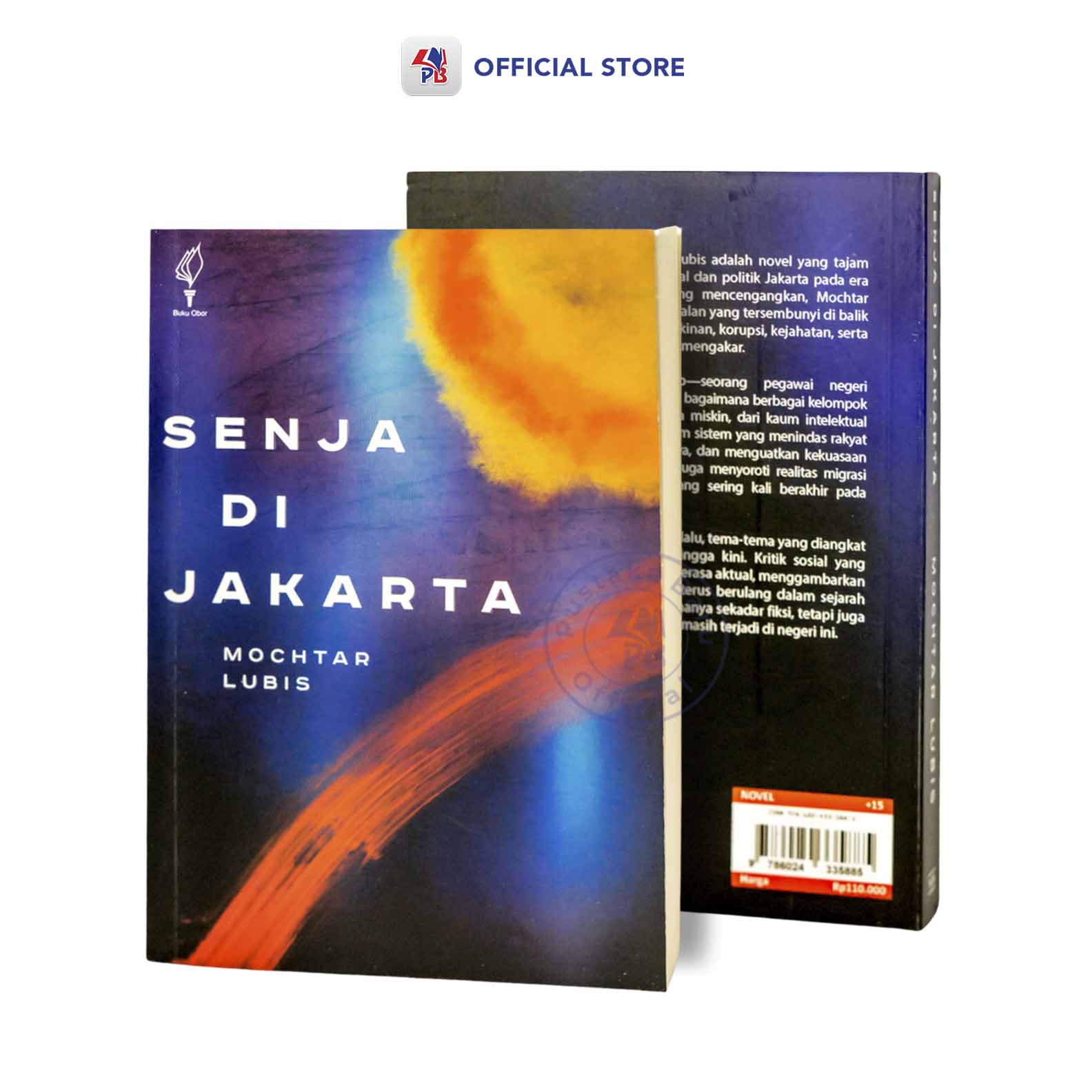 Novel Book Twilight in - Mochtar Lubis / YAYASAN PUSTAKA OBOR | Shopee ...
