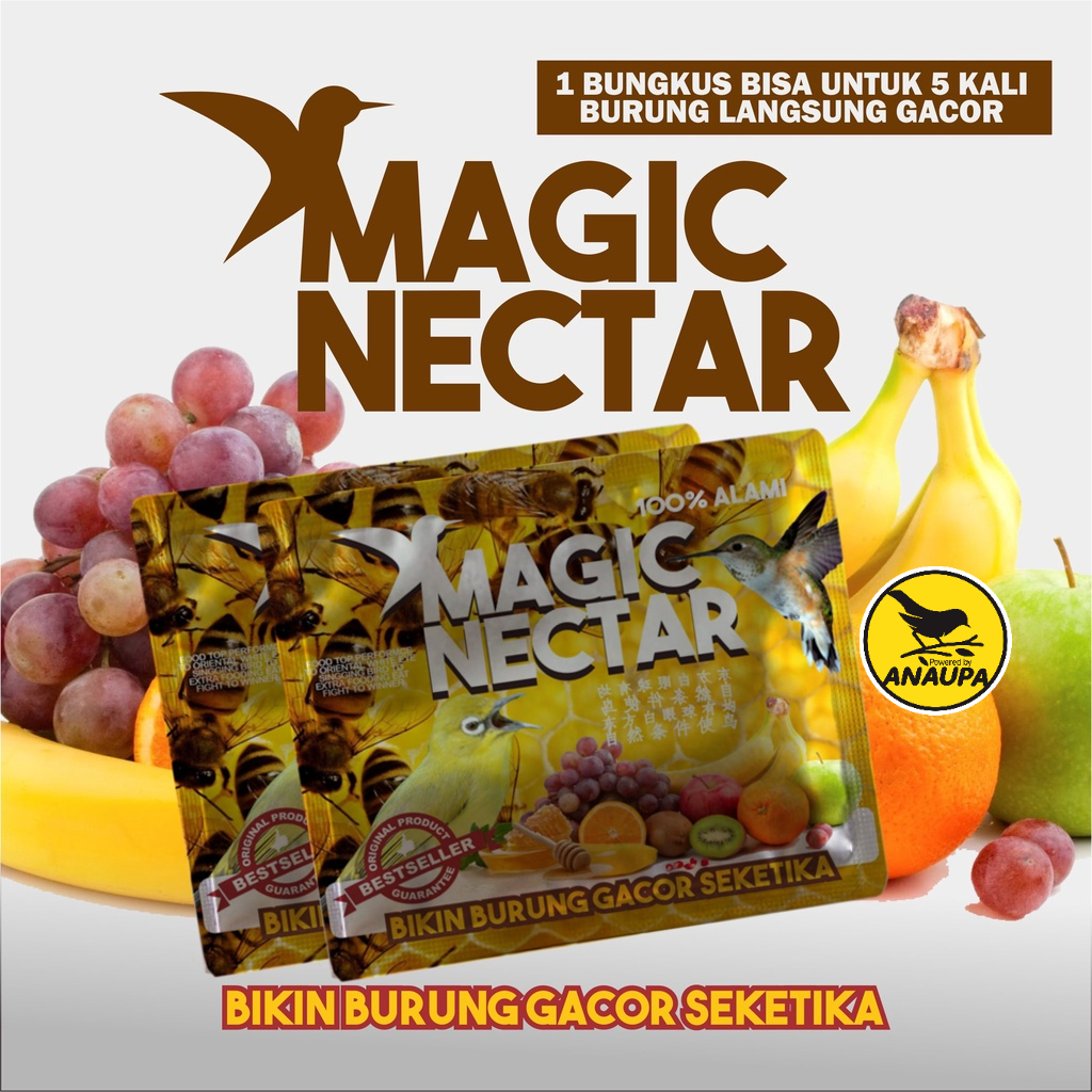 Magic nectar bird food for pleci hummingbird birds become gacor ...