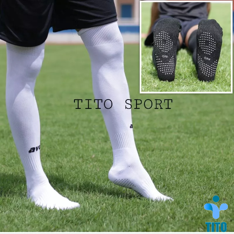 Adult FUTSAL FOOTBALL SOCKS ANTI SLIP LONG SEPAHA SERIES R8 BRAND AVO ...