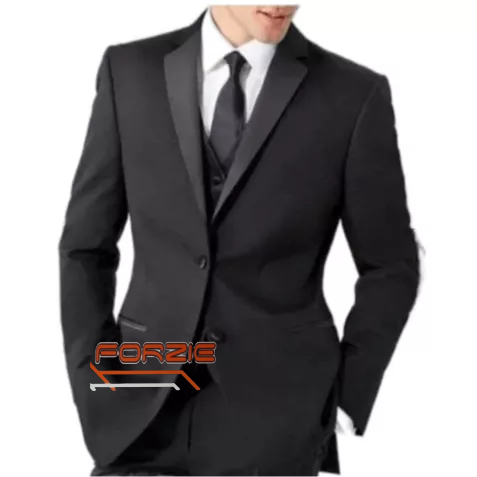 HITAM Forzie Jas Black Men Graduation Blazer Formal Men Jas Black ...