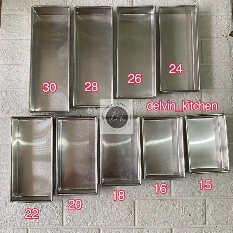 Brownie pan rectangular/ brownie mold/ square pan/ | Shopee Philippines